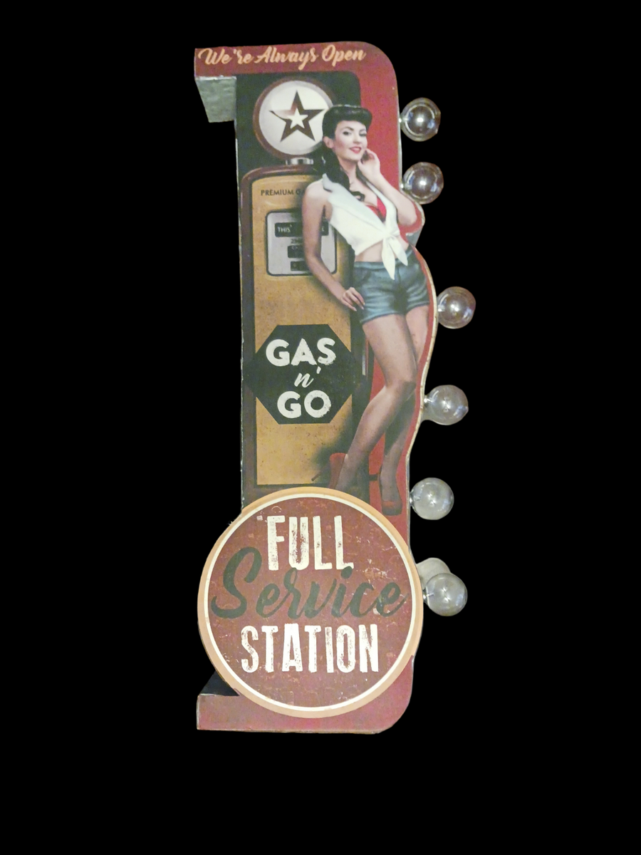 Full Service Station – Man Cave Blvd